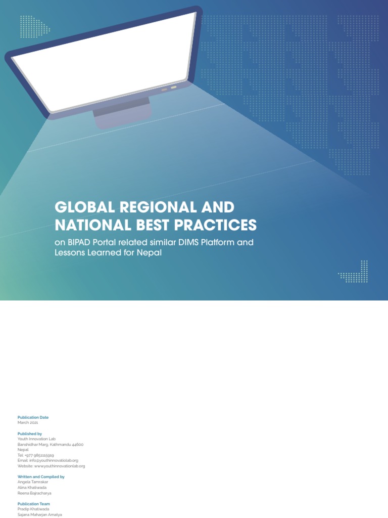 Best practices and recommendations for Nepal's BIPAD disaster portal ...