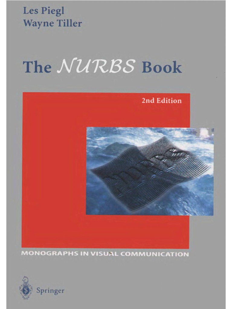 The Nurbs Book 2nd Edition Pdf Mathematical Objects Mathematical Analysis 