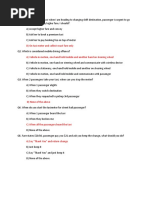 Taxi Driver Knowledge Test Example | PDF | Discrimination | Gender
