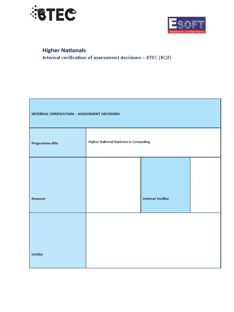 Internal Verification for Computing Assignments | PDF | Computer Programming | Plagiarism