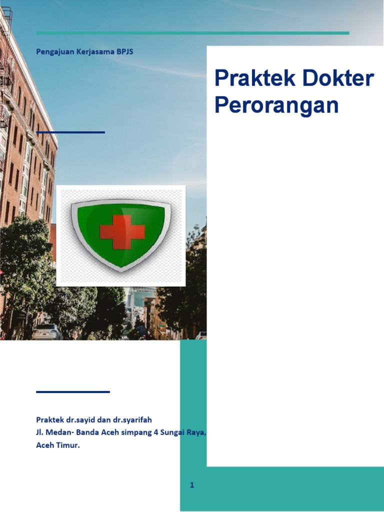 Cover Pengajuan Kerjasama BPJS | PDF