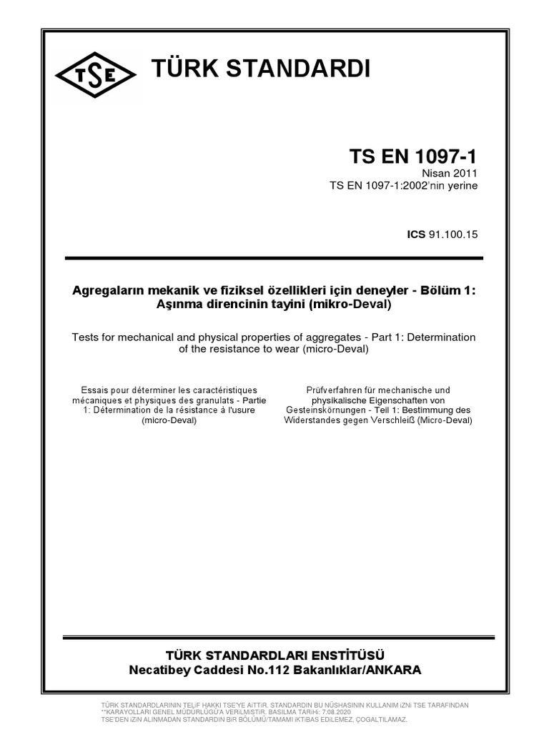 TS en 1097 1 | PDF
