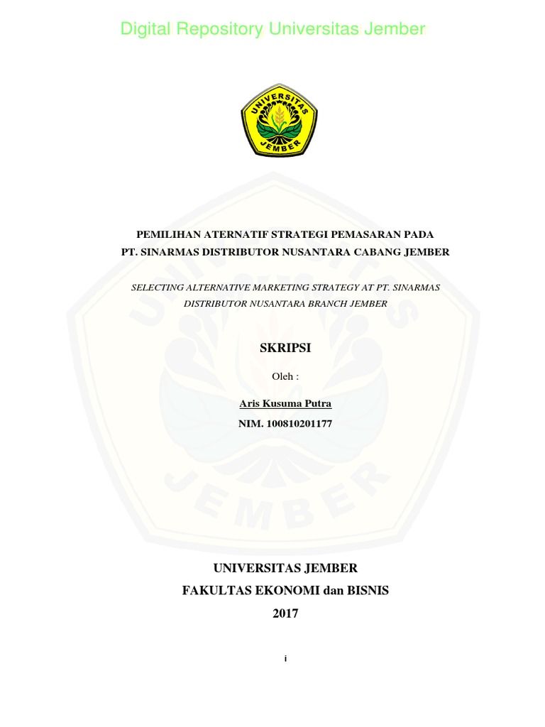 Aris Kusuma Putra - 100810201177 | PDF