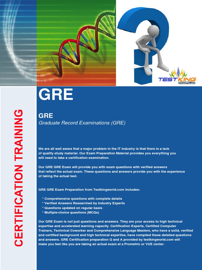 Graduate Record Examinations (GRE) | PDF | Graduate Record Examinations ...