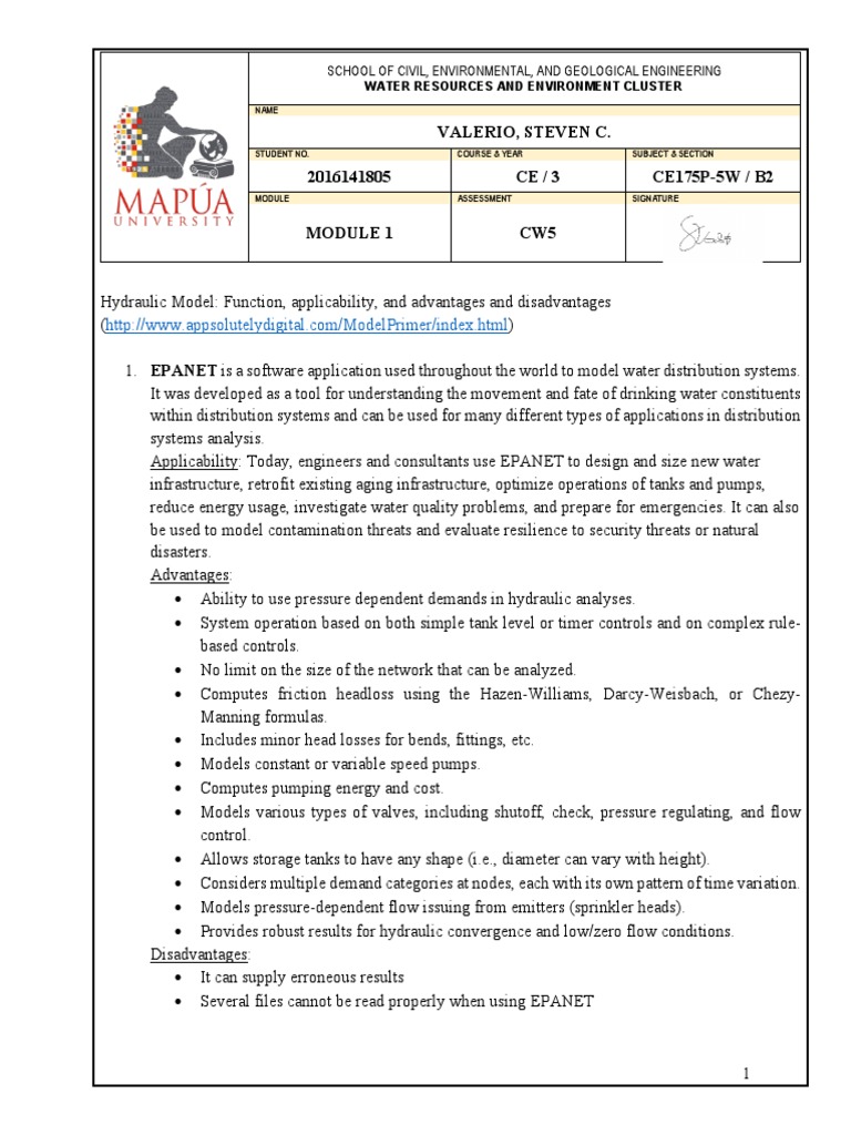 Valerio Steven Ce175-5w B2 CW5 | PDF | Flood | Hydrology