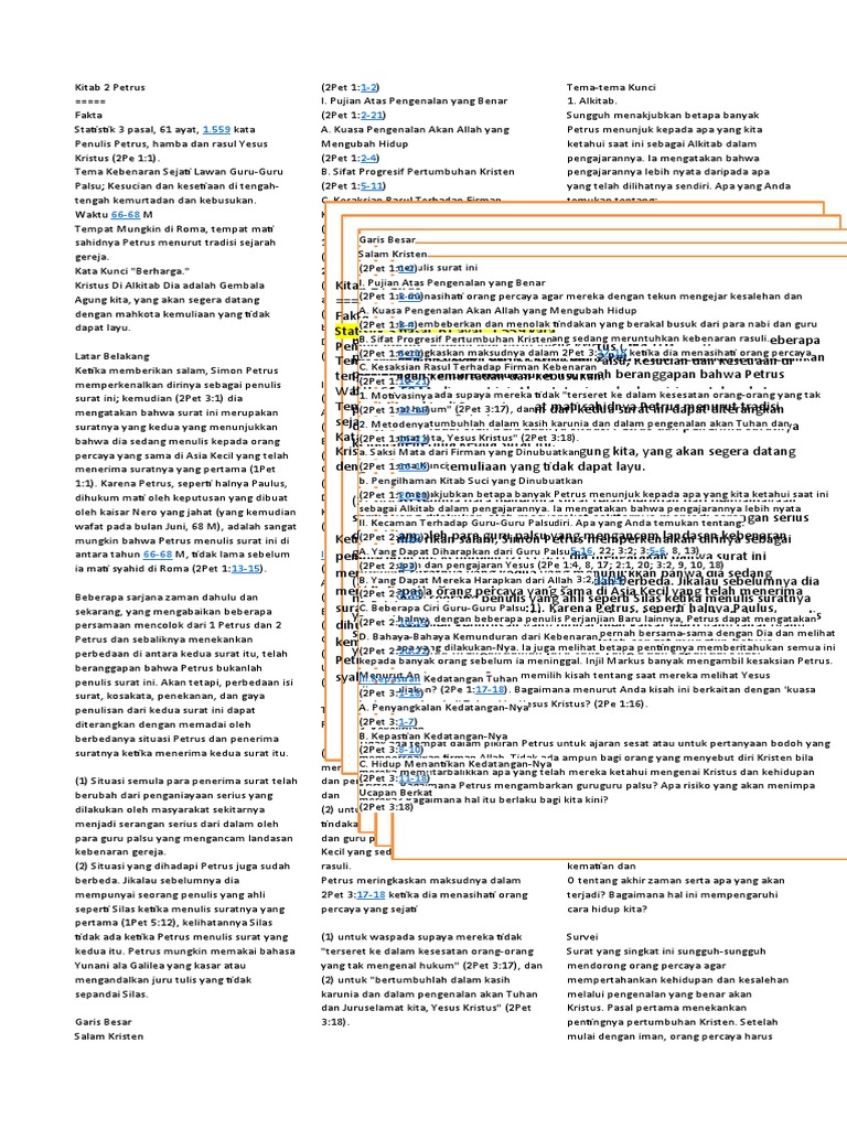Kitab 2 Petrus | PDF