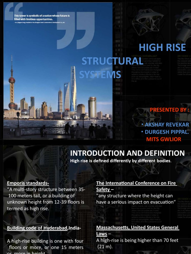 High Rise Building Structure System | PDF | Concrete | Framing ...