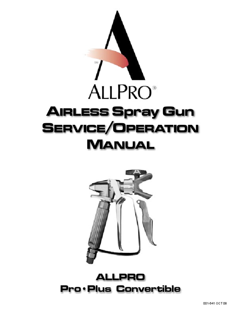 Spray Gun Details | PDF | Paint | Valve