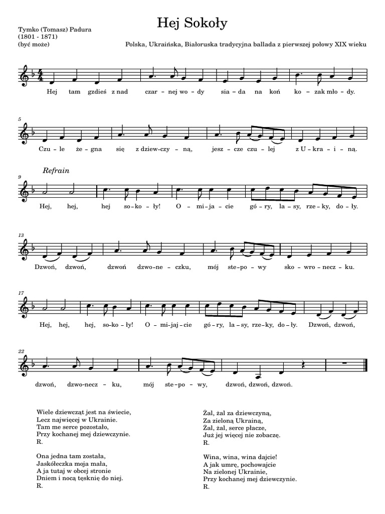 Hej Sokoly | PDF