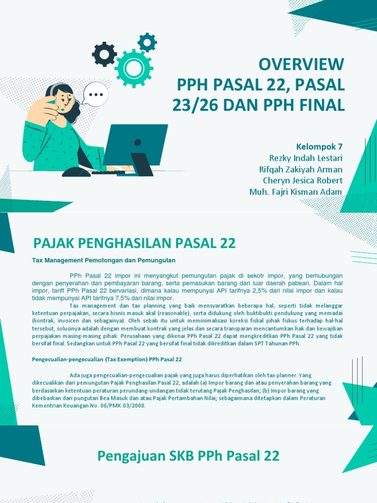KEL 7 - OVERVIEW PPH PSL 22, 23 26 Dan PPH Final-Dikonversi-Dikompresi | PDF