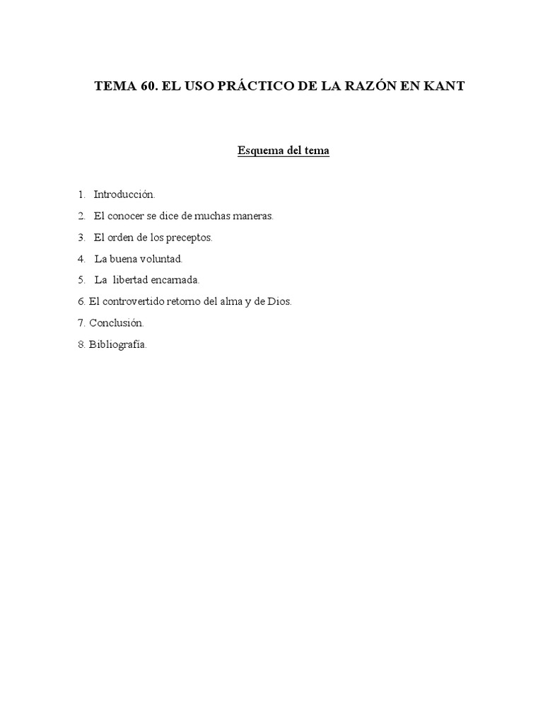 VOL60 | PDF | Immanuel Kant | Razón