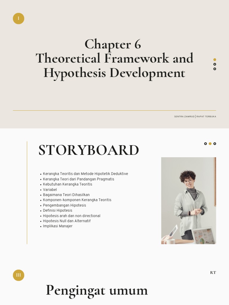 Chapter 6 Theoretical Framework And Hypothesis Development Pdf