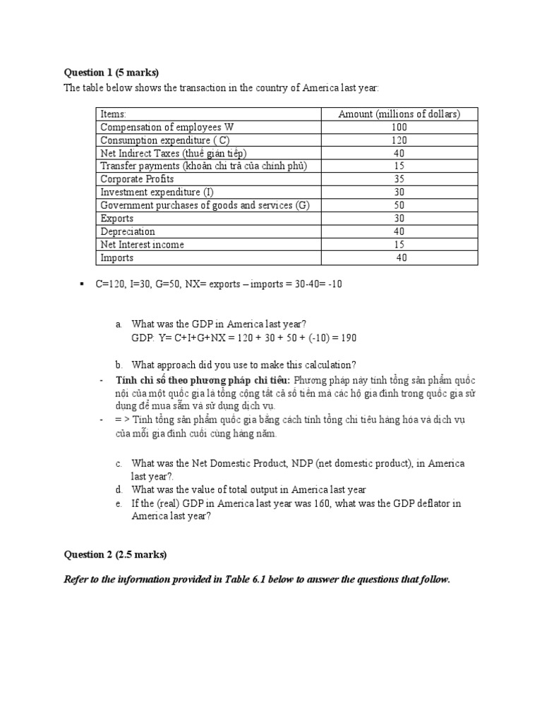 ECO121 Exercise01 | PDF