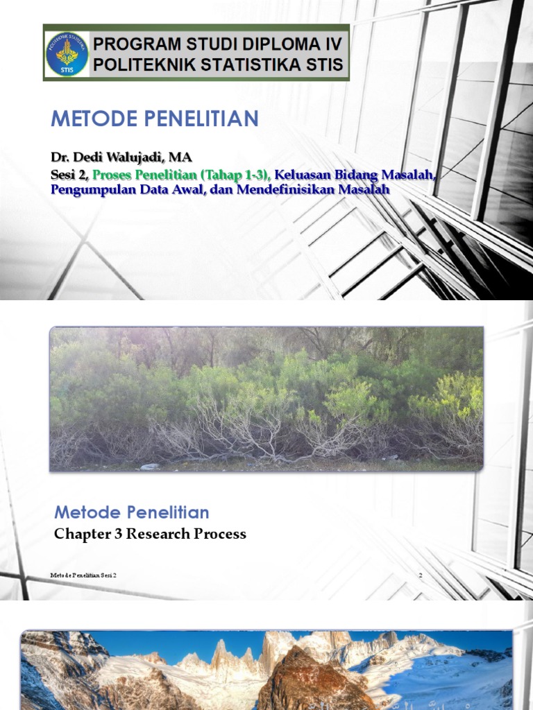 Metode Penelitian Sesi 2 2019 | PDF