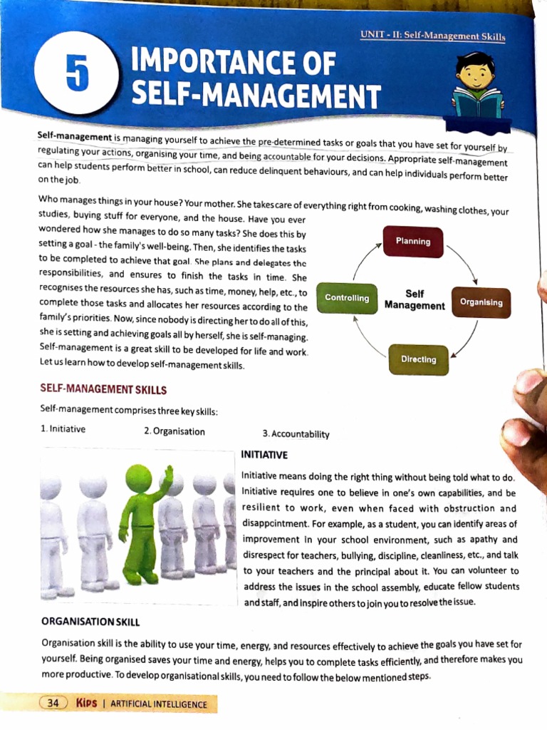 Unit - I Self-Management | PDF | Goal | Professional Skills