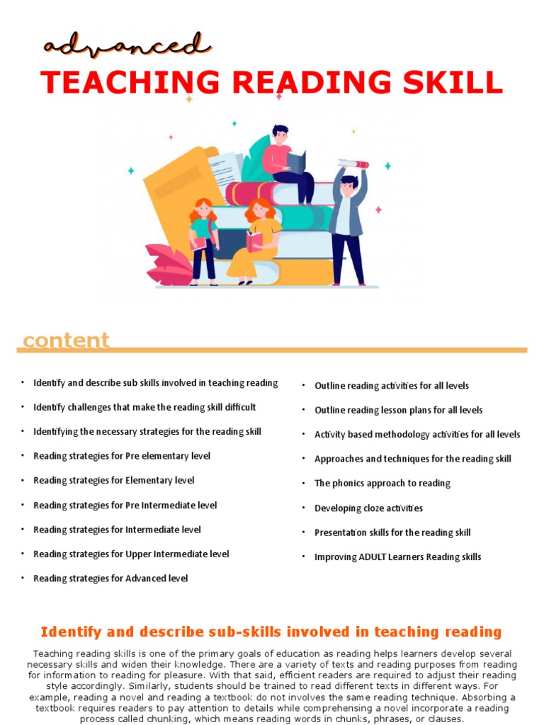 Advanced, Reading Skills | PDF | Reading Comprehension | Phonics