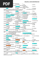 Entrance Exam Practice Test 1 KEY - Grade 9 | PDF | Language Arts ...