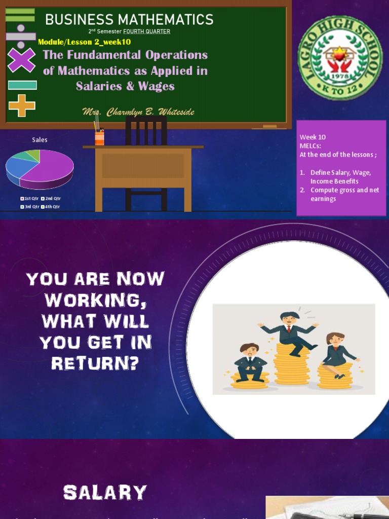 Lesson 2 Wk10 4th Fundamental Operations of Mathematics As Applied in ...