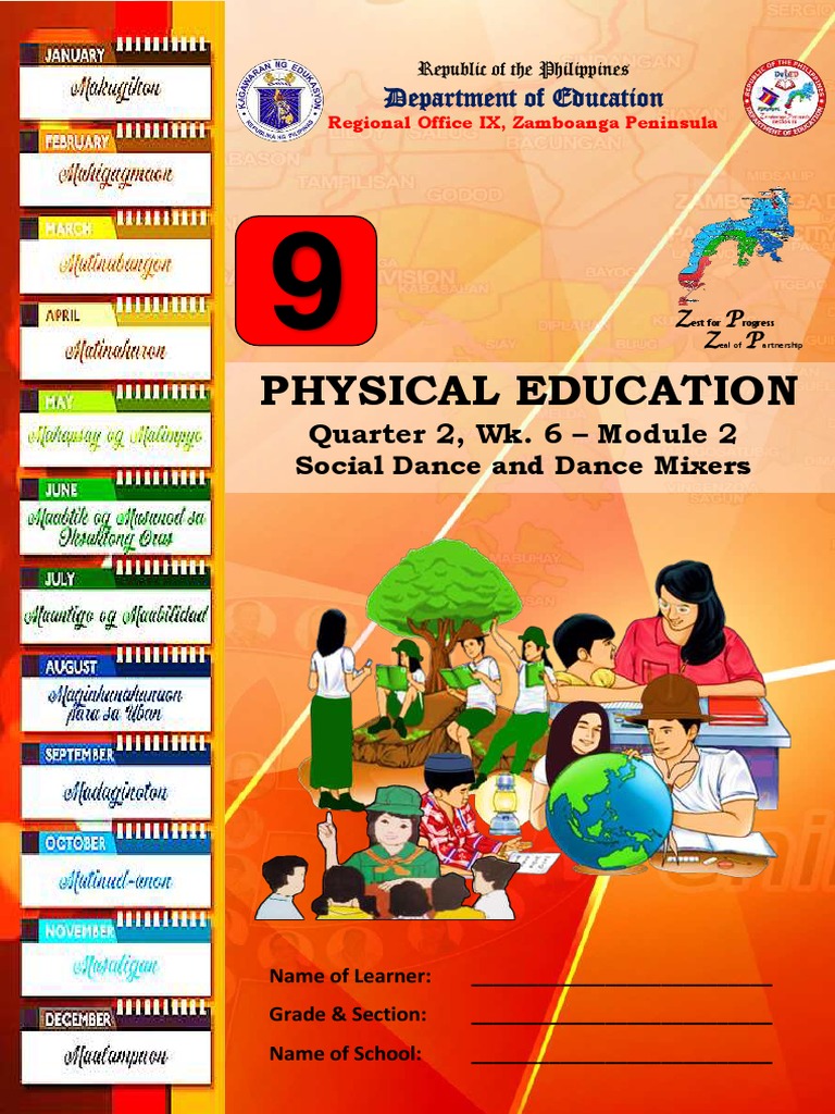 PE 9 Q2 Module 2: Social Dance Skills | PDF | Dances | Performing Arts