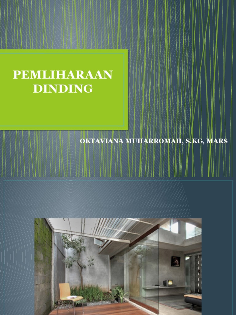 Pemliharaan Dinding | PDF