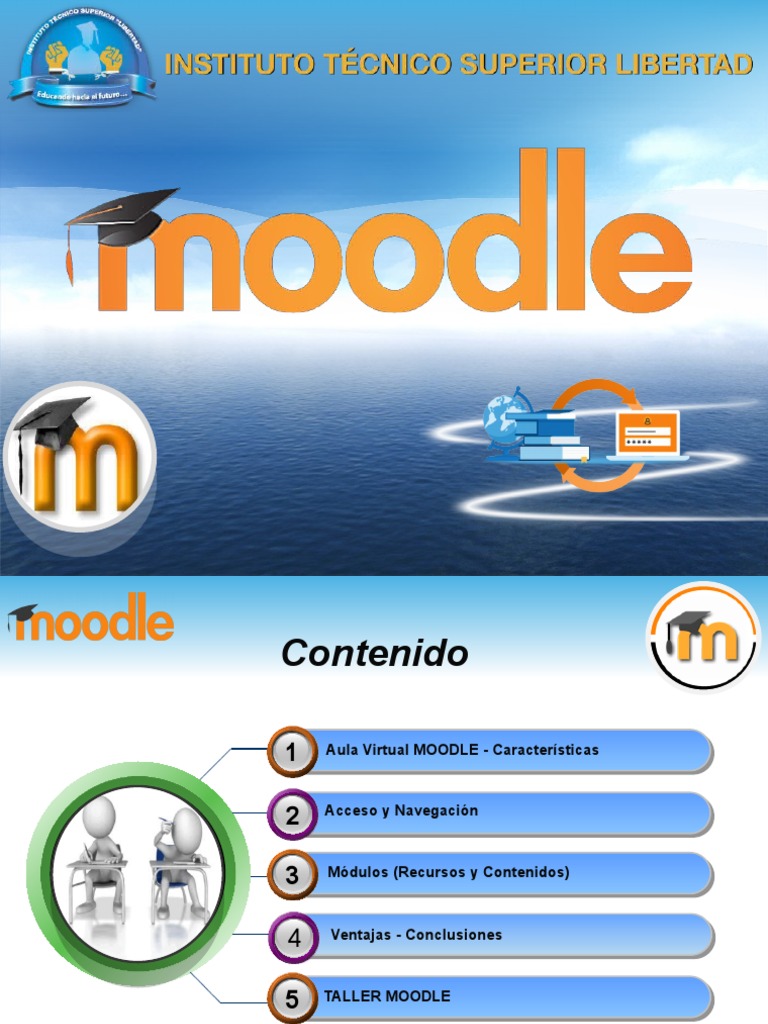 Presentacion Moodle | PDF | Moodle | Archivo de computadora