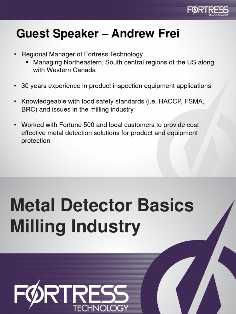 Preparing for a Food Safety Audit: Metal Detection Testing and ...