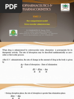 PK Formula Sheet | PDF | Pharmacokinetics | Pharmaceutics