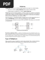Frequency - Division Multiplexing | PDF | Multiplexing | Modulation