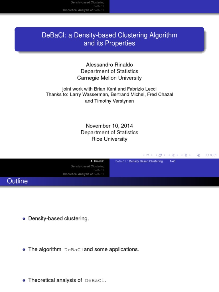 DBSCAN | PDF | Cluster Analysis | Tropical Cyclones