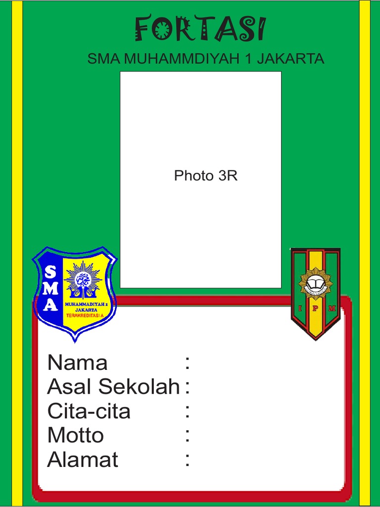 Name Tag Fortasi | PDF