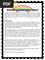Kindergarten Syllabus | PDF | Teachers | Reading (Process)
