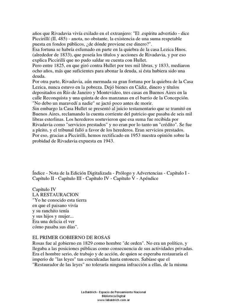 Jose Maria Rosa Defensa y Perdida de Nuestra Independencia Economica ...