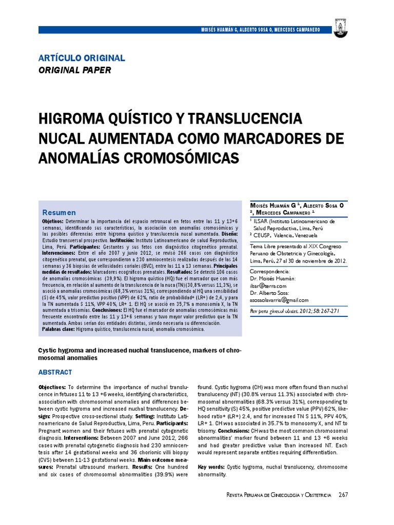 Higrom Quist y TN Aumen Marc Anom Crom | PDF | Especialidades Medicas ...