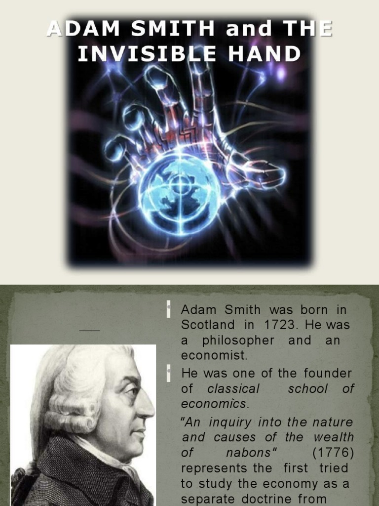 Invisible Hand | PDF | Economics | Market (Economics)