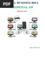 Internet Café Business Proposal | PDF | Internet | Advertising