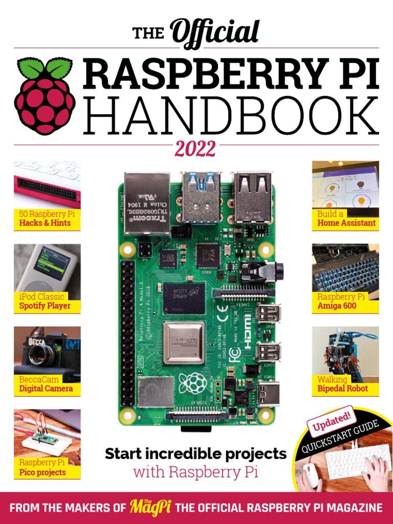 The Official Raspberry Pi Handbook 2022 | PDF | Raspberry Pi | Usb