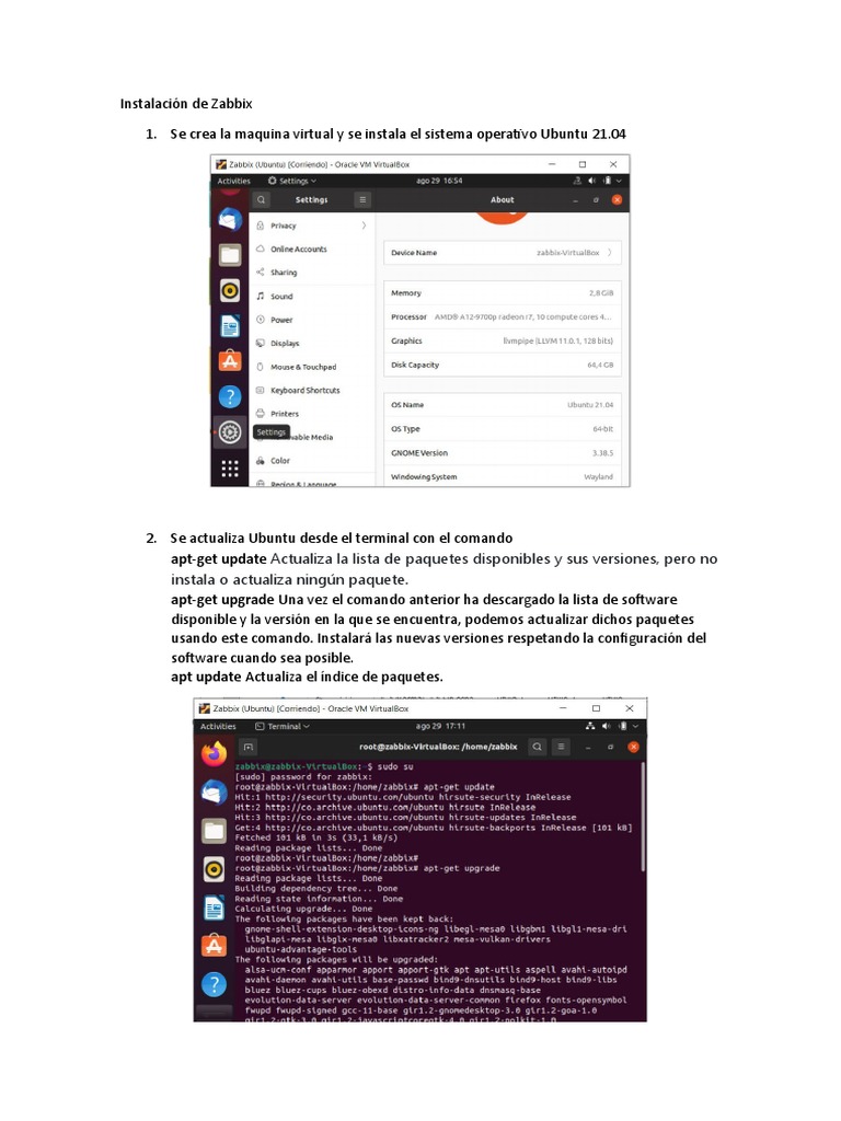 Instalación de Zabbix | PDF