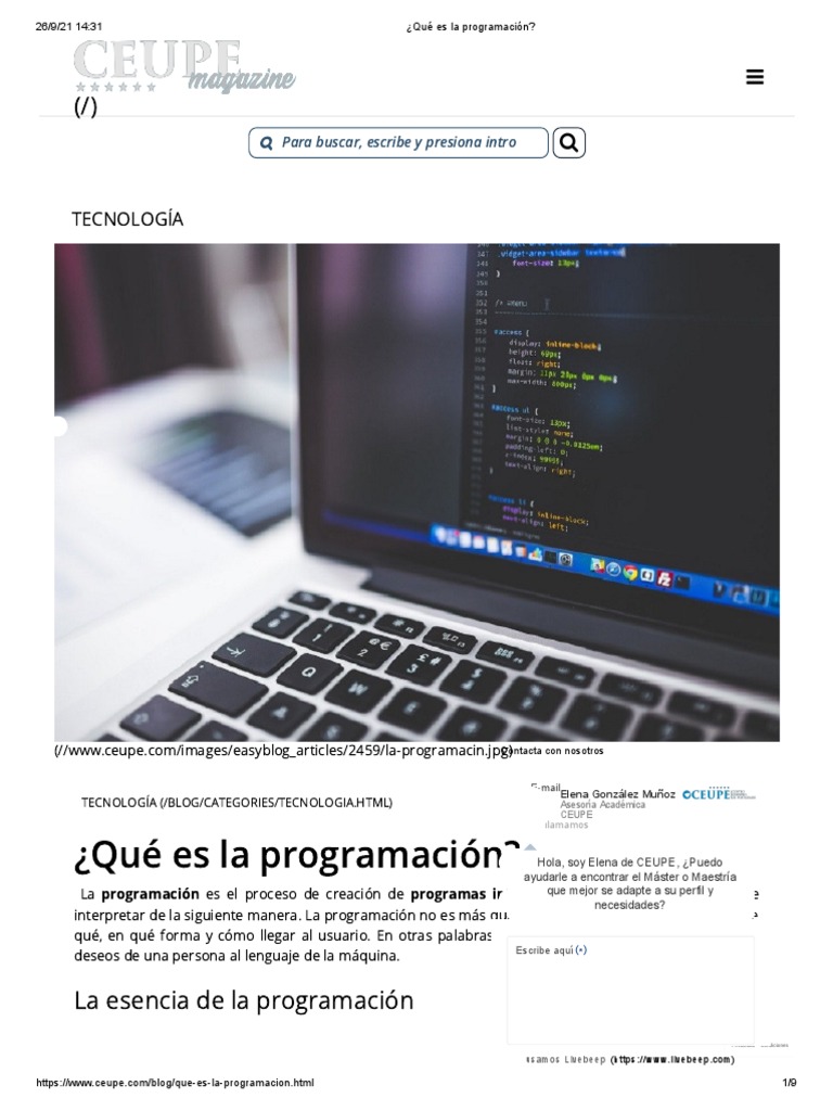 Programación: qué es y cómo funciona | PDF | Objeto (informática ...