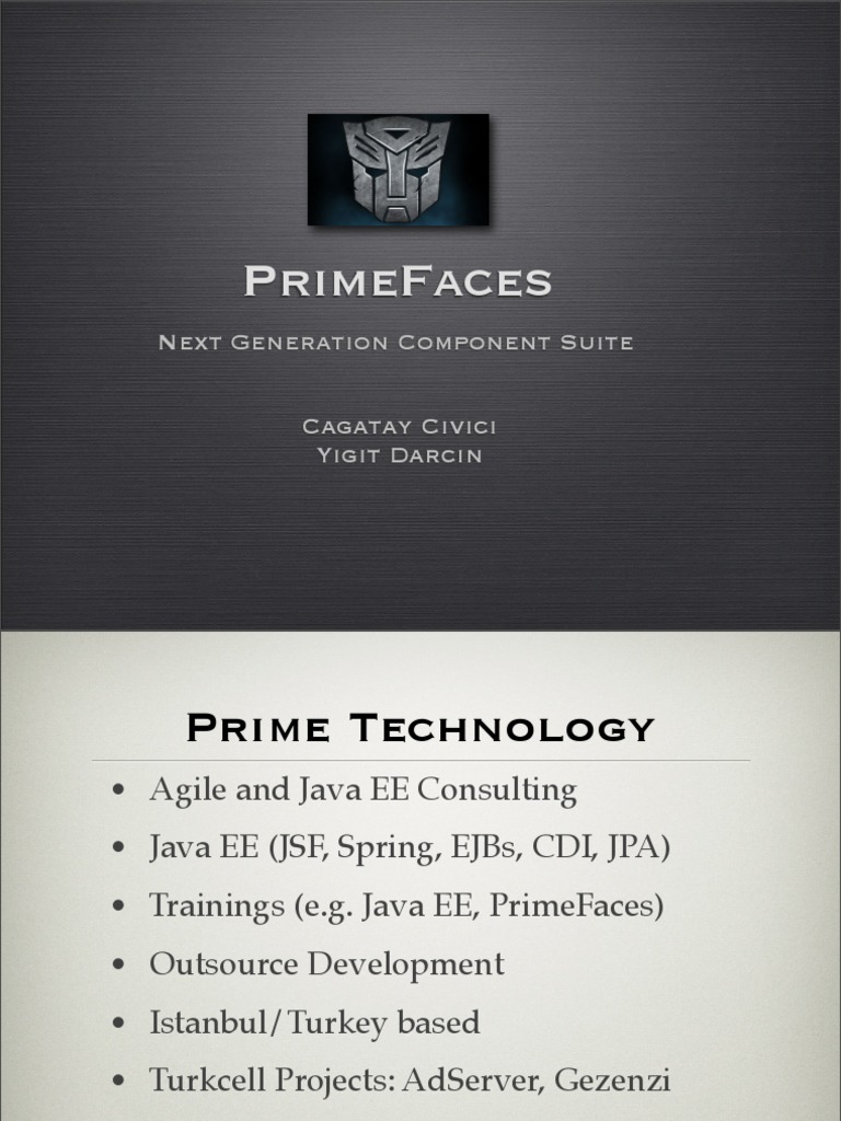 Primefaces: Next Generation Component Suite | Download Free PDF | Ajax ...
