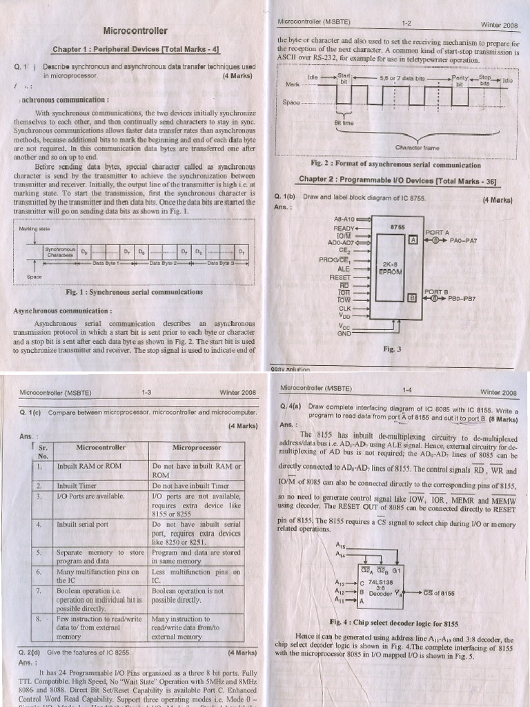 Micro 1 | PDF | Random Access Memory | Microcontroller