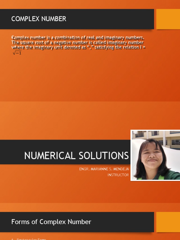 NUmerical Solutions | PDF | Complex Number | Numerical Analysis