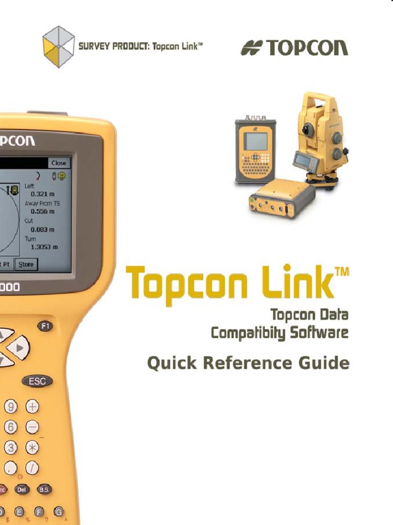 Topcon Link Guideeb | PDF | Icon (Computing) | Computer File