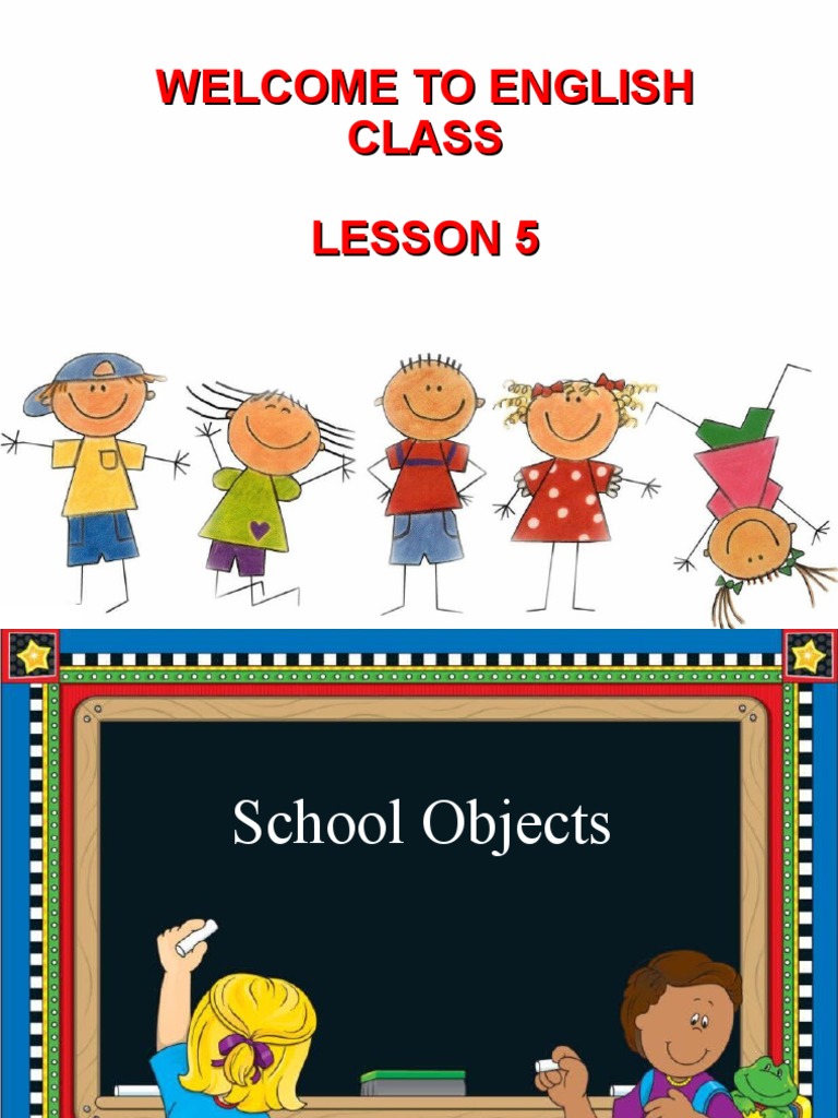 Welcome To English Class Lesson 5 | PDF