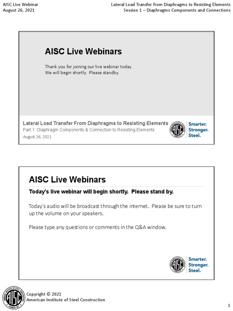 1 Lateral-Load-Transfer Session-1 2per | PDF | Beam (Structure) | Truss