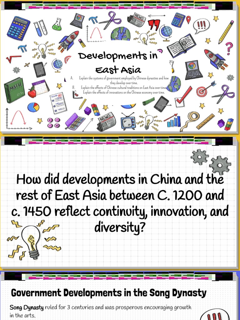 AP Unit 1.1 Developments in East Asia | PDF | China | World Politics