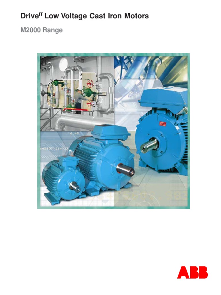 M2000 Cast Iron ABB EC Motor | PDF | Electric Motor | Bearing (Mechanical)