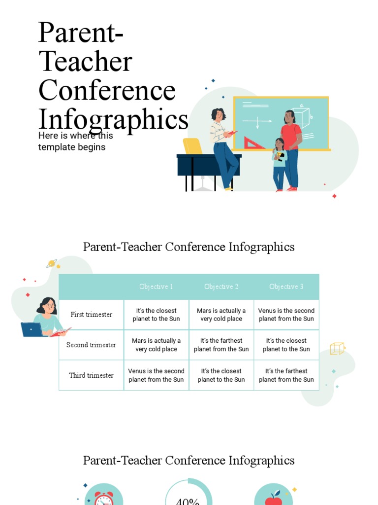 Parent-Teacher Conference Infographics by Slidesgo | PDF | Planets ...