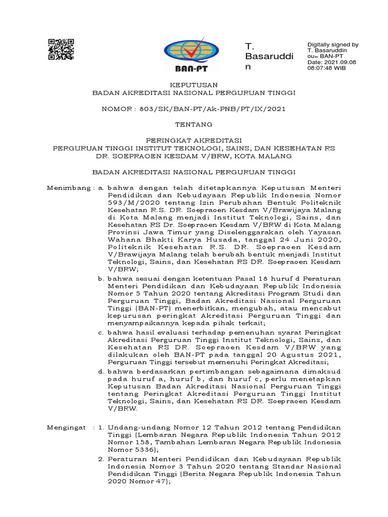 SK PNB Itsk Soepraoen | PDF