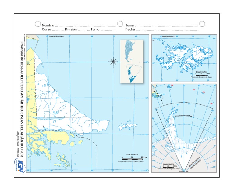 Tierra Del Fuego Mudo | PDF | Geografía | Cartografía
