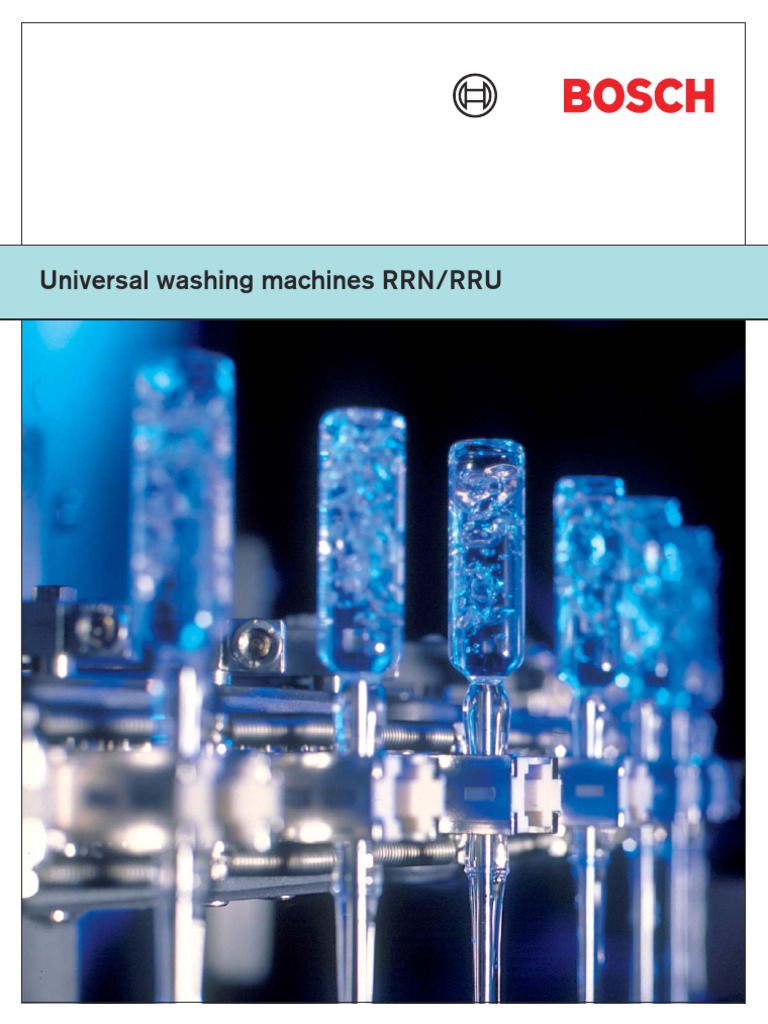 Universal Washing Machines RRN/RRU | PDF | Syringe | Washing Machine
